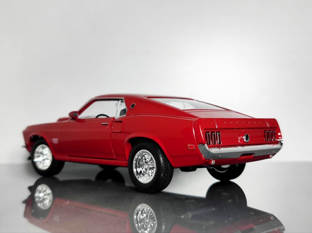Ford Mustang 1967 Boss 429 Железная масштабная модель машинка - Достав