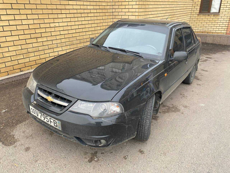 Продам Nexia 2 черный 2009 метангаз