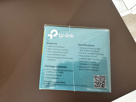 Коммутатор TP-LINK LS1008G  / 8-port Gigabit
