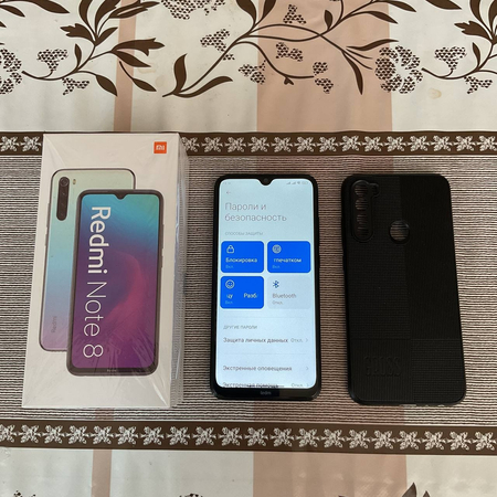 Redmi note 8 ideal 64 tali kar dak full