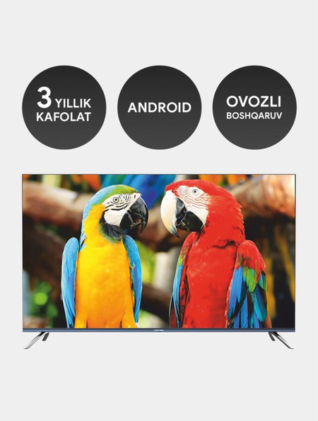 Telvizr Premeir 43PRM840 UHD 4 k Smart Tv. Для дома.
