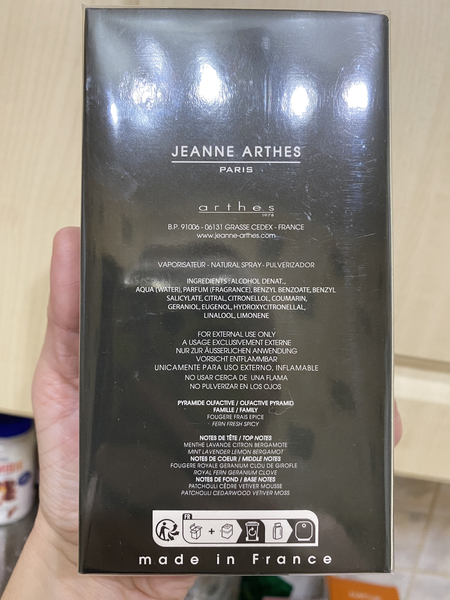 мужские духи, парфюм от Jeanne Arthes!100ml! Франция