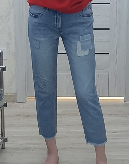 Джинсы на низкой посадке boyfriend fit