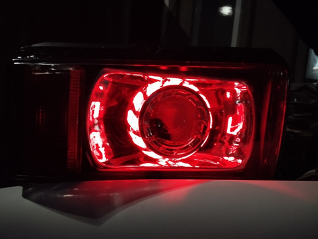 Jiguli 07 tuning fara 3 duyumli biled
