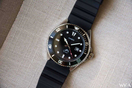 мужские часы Casio Duro Black