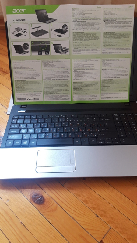 Notebook ACER E1-571 BLACK