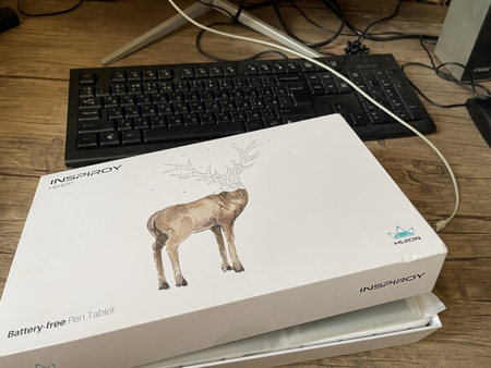 Графический планшет Huion Inspiroy H640P Graphic Tablet для дизайнеров