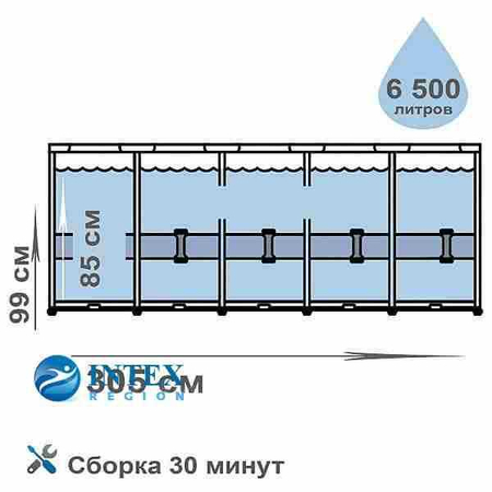 Каркасный бассейн | INTEX | basseyn | bassen | basen | басейн | IN-6