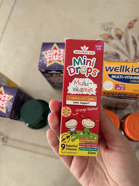 Mini drops витамины