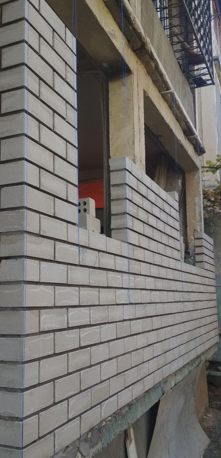 Кладка балкона по Ташкенту