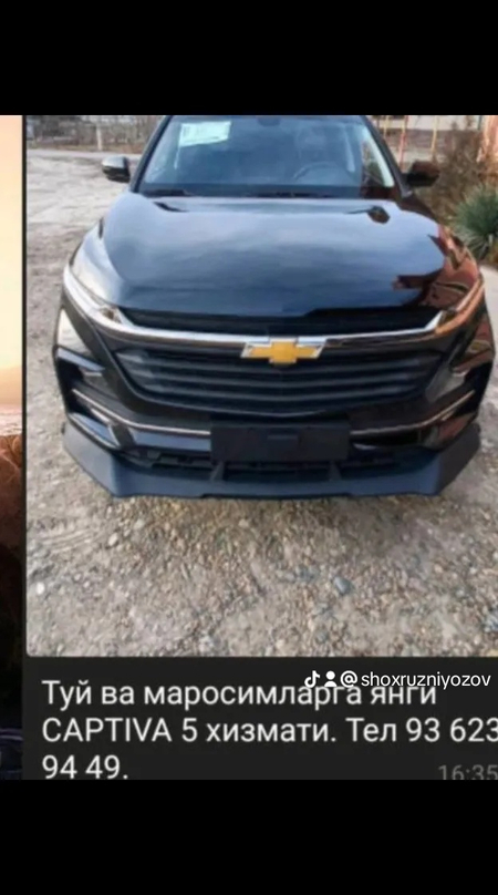 To‘y marosimlar uchun kaptiva 5 xizmati