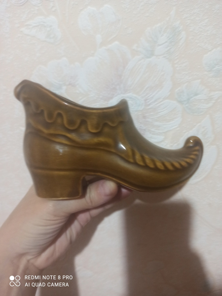 Пепельница башмачок.
