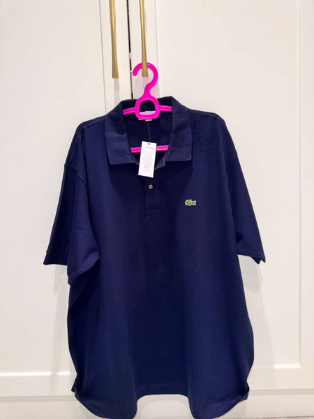 Lacoste polo 3 XL темно синий. Был куплен для отца из Милана.