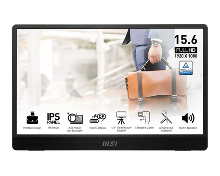 MSI PRO MP161 E2U Portable Monitor
