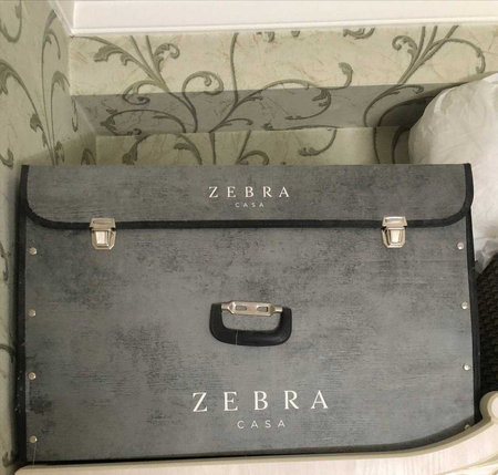 Турецкий свадебный покрывал Zebra Casa.
