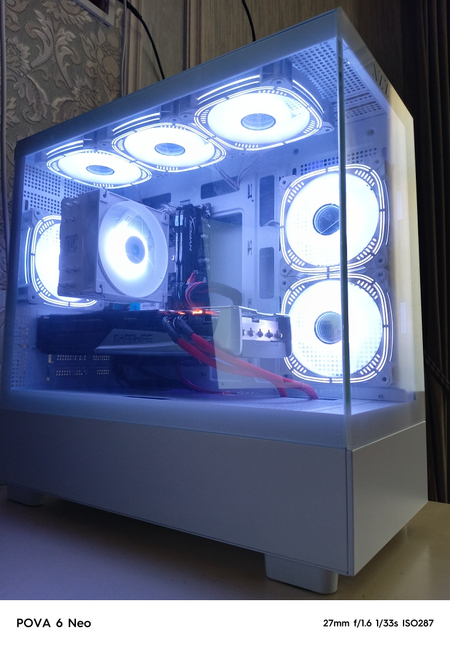 Игровой компьютер 12 поколения i5 12400f. + rx 5700 xt