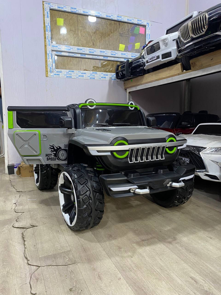 Электромобиль, Jeep Wrangler 1166EVA, мощный, доставка есть