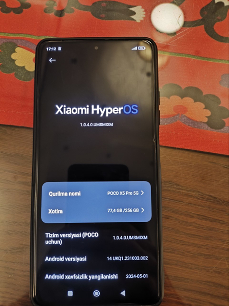 Poco x5 pro 5G 256GB