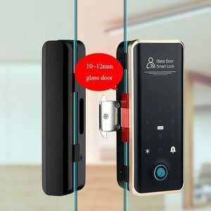 Умный замок для стеклянной двери Биометрический MF Card K808-H