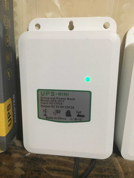 Упс мини на вайфай роутер на камеры держит 12 часов-5V-9V-12V