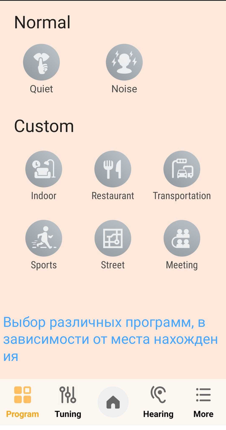 Слуховой аппарат Cadenza Fi6 E73 H73