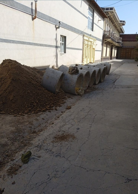 Кудук,колца,тунел,транша