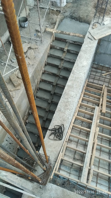 Лестница, Каллонна регл ишларини киламиз