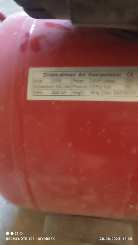 Kompresor sotiladi
