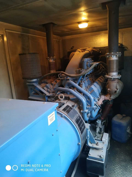 Продаётся дизельный генератор. Производство Франция. Мощность 500 kW.