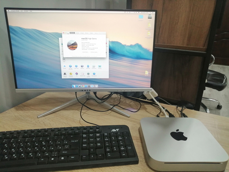 Mac Mini High Sierra, Memory 480GB, RAM 4GB, ,Nvidia Geforce 320M, 201