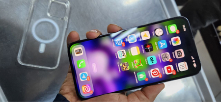 I phone 14 pro max 256 gb  85% batareyka