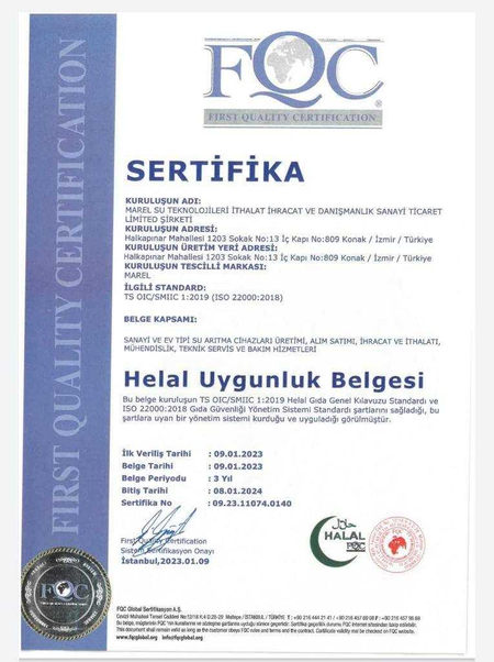 O‘z qadriyatlariga ega SUV FILTR aparati