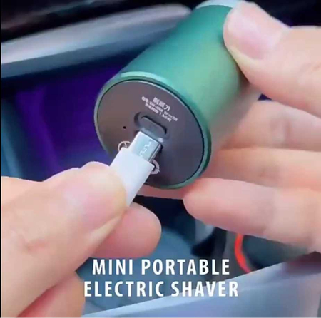 Электрическая портативная мини-бритва триммер, машинка для бритья mini