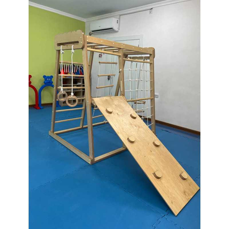“ Малыш ” деревянный. Детский спортивно-игровой комплекс
