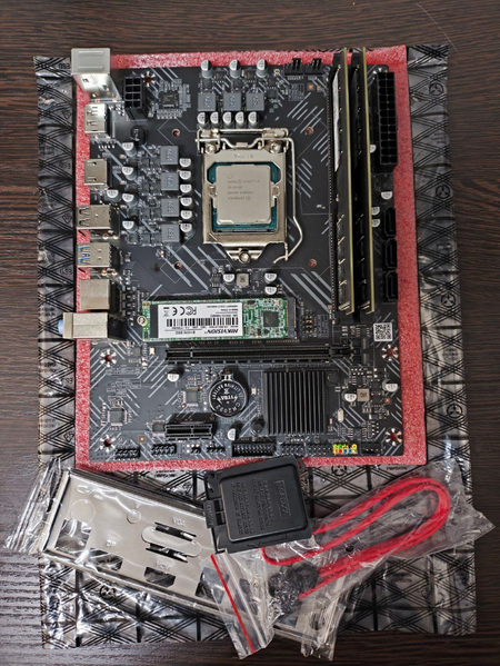 Новый! TG H510+i3 10100+16Gb+SSD 128Gb