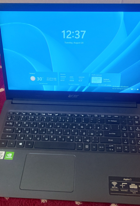 Acer Aspire A315-57G Core i3 8/256 SSD