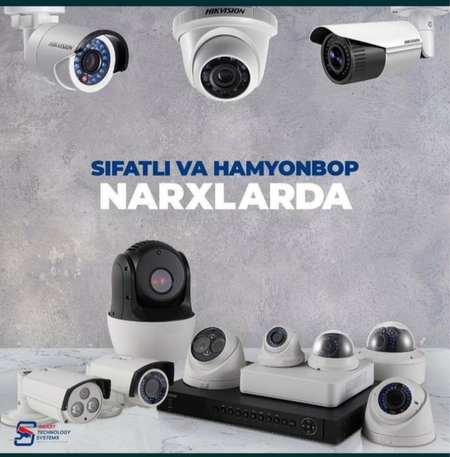 Kamera tizimlarini O’rnatish va 24/7 Monitoring Xizmatlar