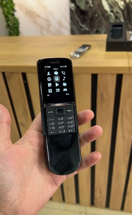 Novey N880 premium retro telefoni, yangi va kafolatli