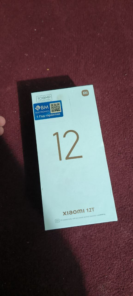 Xiomi 12 t 5 g 128/8+8