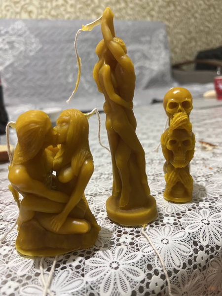 Восковые свечи