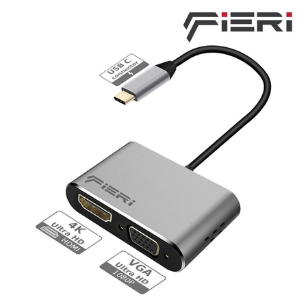 Доставка! Type c vga/hdmi/ usb/ type c pd / aux переходник,адап