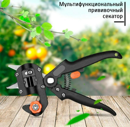 Секатор прививочный профессиональный. Payvand uchun qaychi