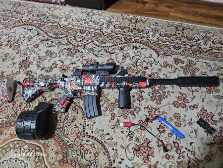 M416 avtomat orbez otadi uchi yonadi dostavka yoq qolgani opisaniyada