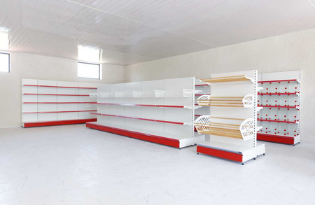 Торговые стеллажи для продуктового магазина, metall tokcha