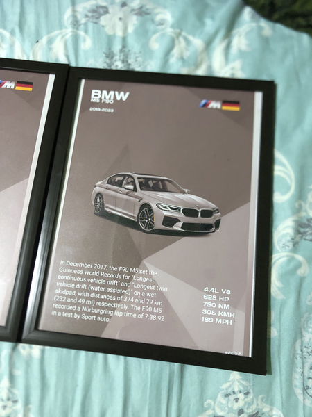 Постер BMW M5 F90