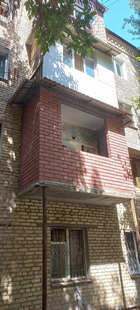 Balkonga gʻisht teramiz,kladka balkon.
