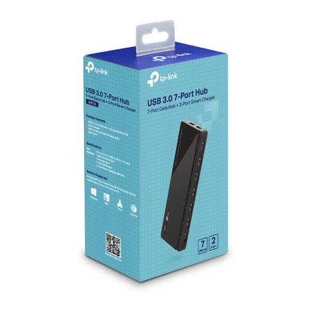 UH720 7-портовый концентратор USB 3.0 с двумя заряжающими портами