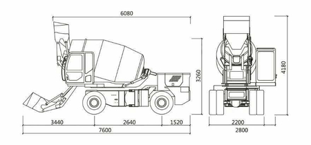 Бетономешалка 3.5 куб