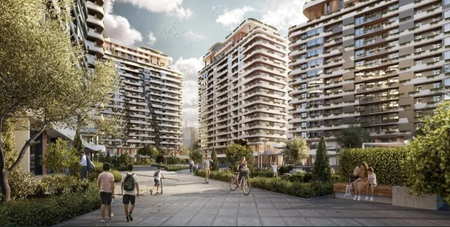 ЖК INFINITY Golden House Нукусская Коробка 4-комнатная 130 м2 Срочно