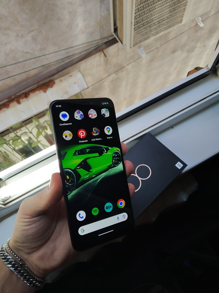 Flagman Mi 8 128 Black. Snapdragon 845. Полный комплект/